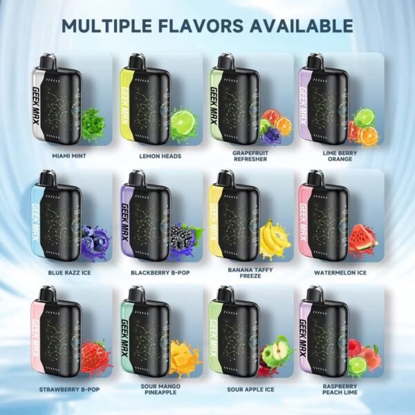 Geek Max 30K Disposable Vape | Wholesale & Custom Vape Supplier